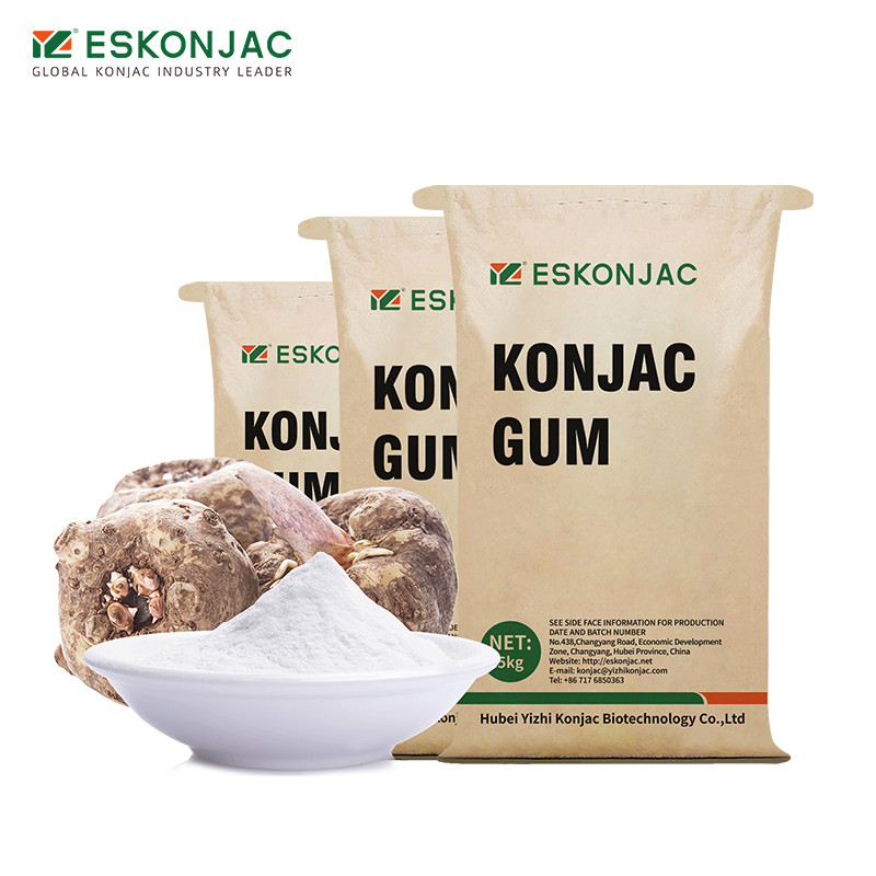 What is the konjac powder made of?
